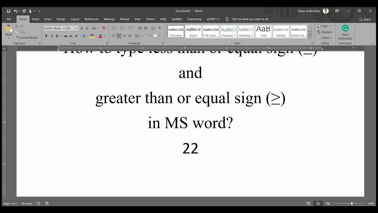 How To Type Or Insert Less Than Or Equal And Greater Than Or Equal how-to-type-or-insert-less-than-or-equal-and-greater-than-or-equal
