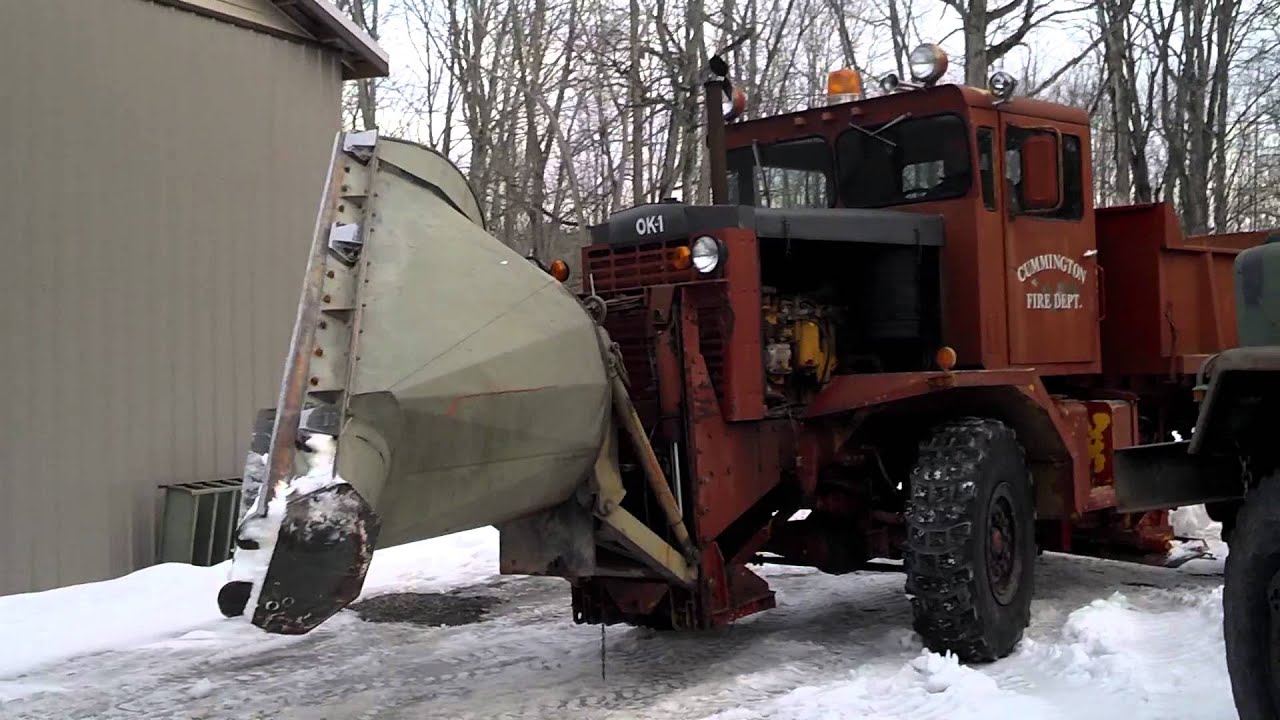 Rolling the Rollover Plow Over! - YouTube
