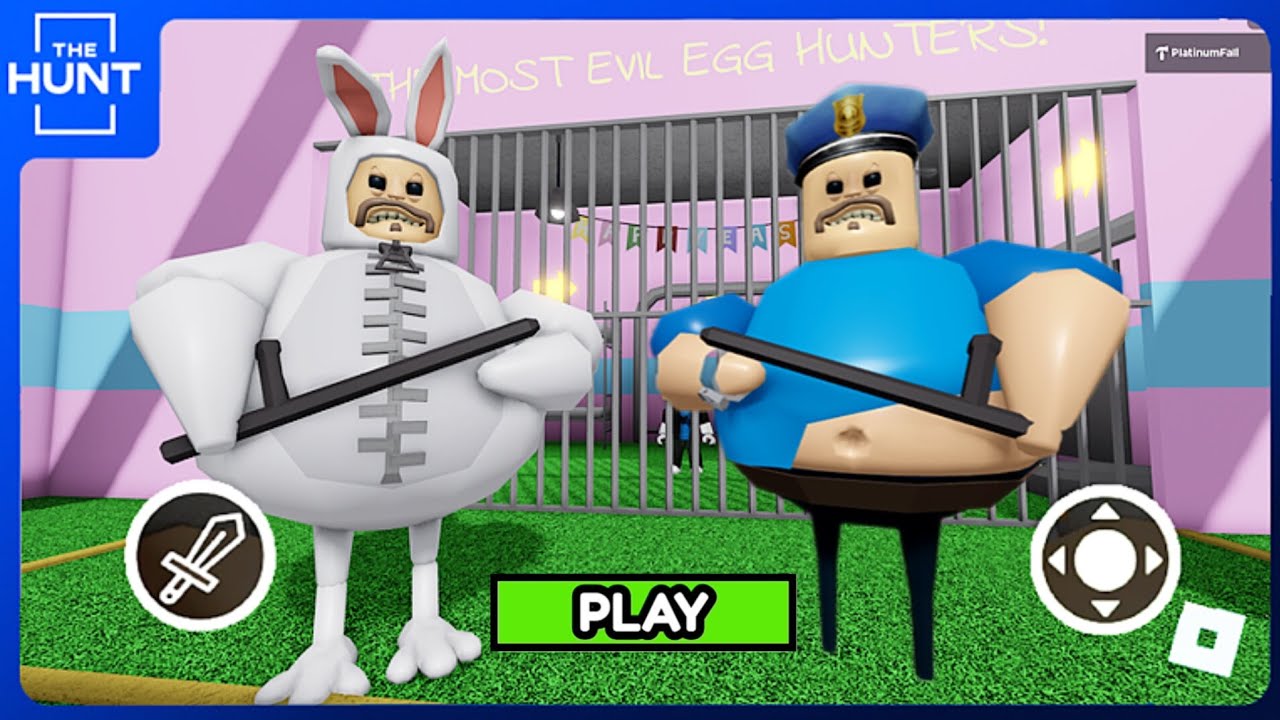Roblox Mobile | Easter Barry's Prison Run Obby (Full Gameplay) - YouTube