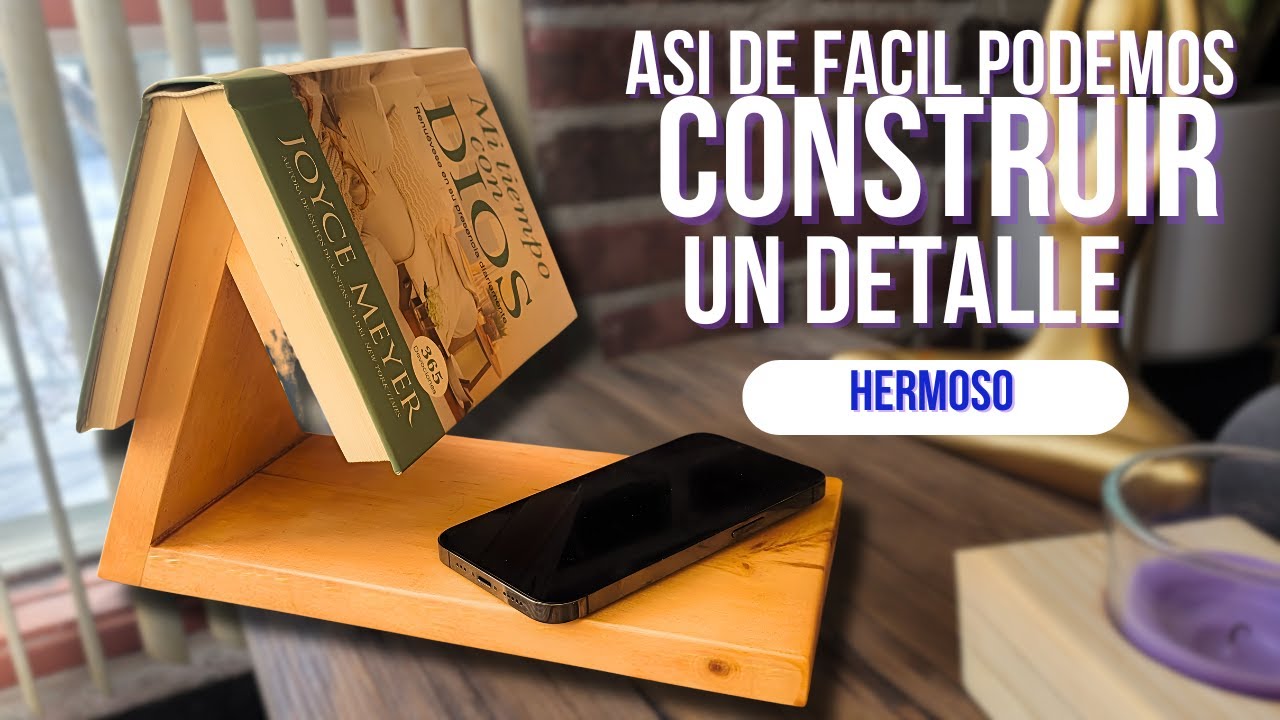 Portalibros de Madera en forma de TRIANGULO, Un Proyecto en Madera ...