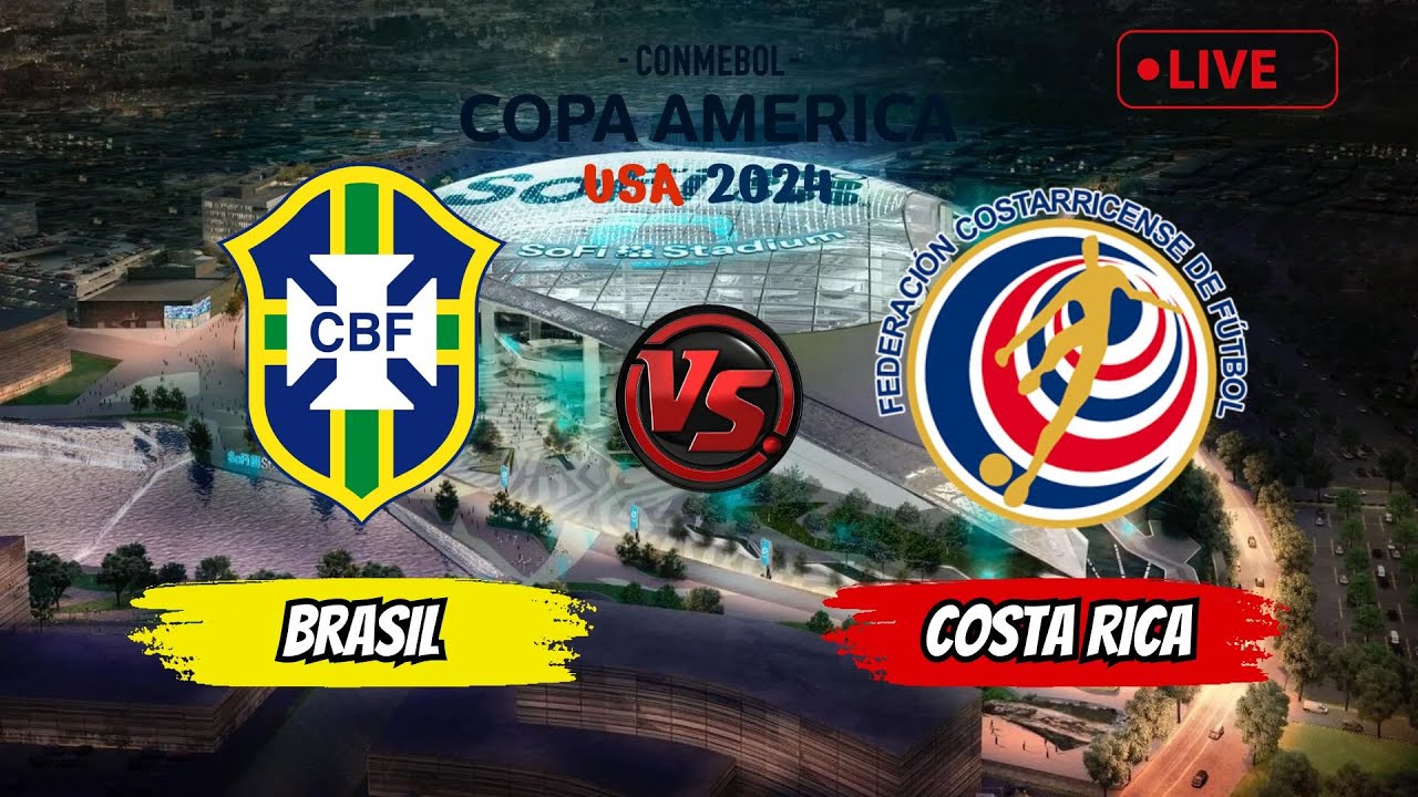 🔴 BRASIL VS COSTA RICA EN VIVO - YouTube