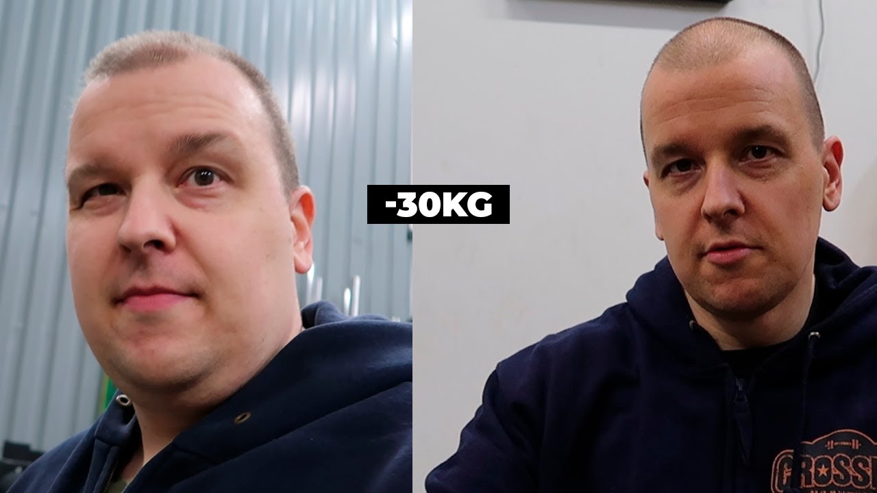 30kg laihdutus | Näin laihduin 30kg | Timelapse - YouTube