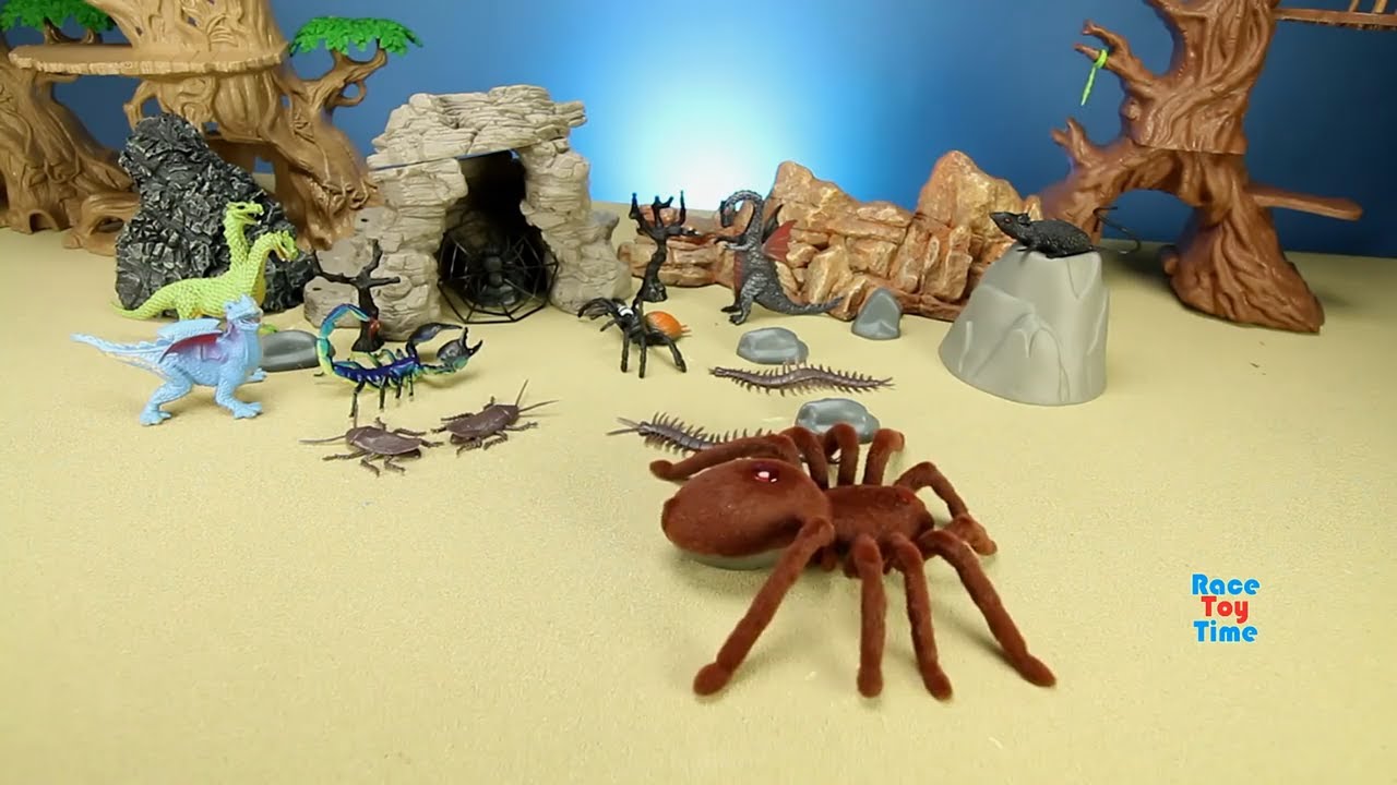 Animal Planet Insects Monsters Creatures Toy Collection + Scolopendra ...