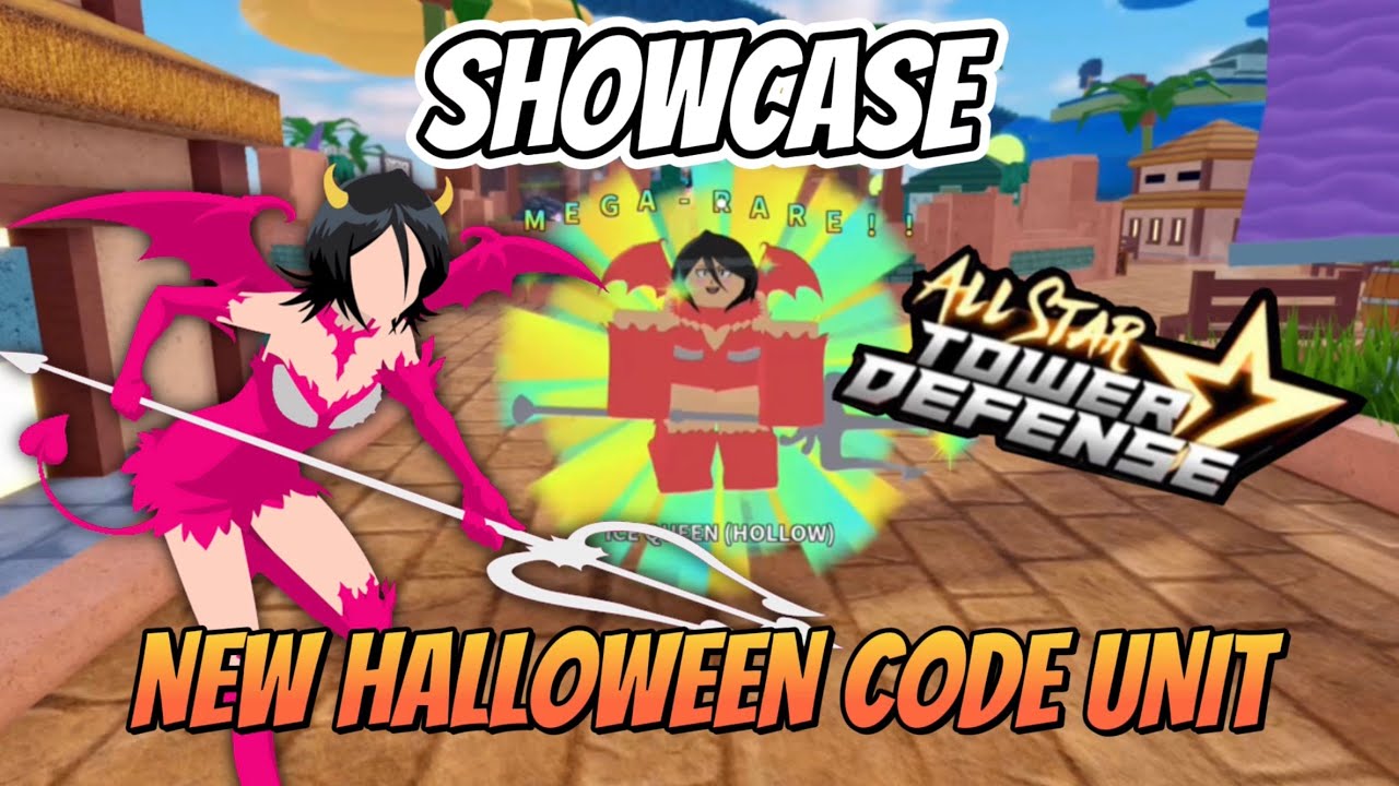🎃NEW CODE🎃 Ice Queen (Hollow) Showcase in 💥All Star Tower Defense💥 ...