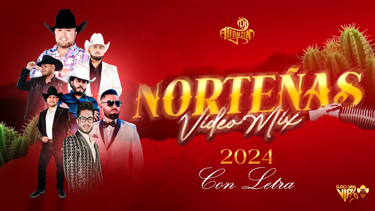 Norteñas MIX 2024 (LETRA) - Dj Alfonzin - YouTube