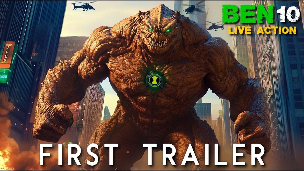 BEN 10 Live Action Movie – First Trailer Tom Holland Netflix | Trailer ...