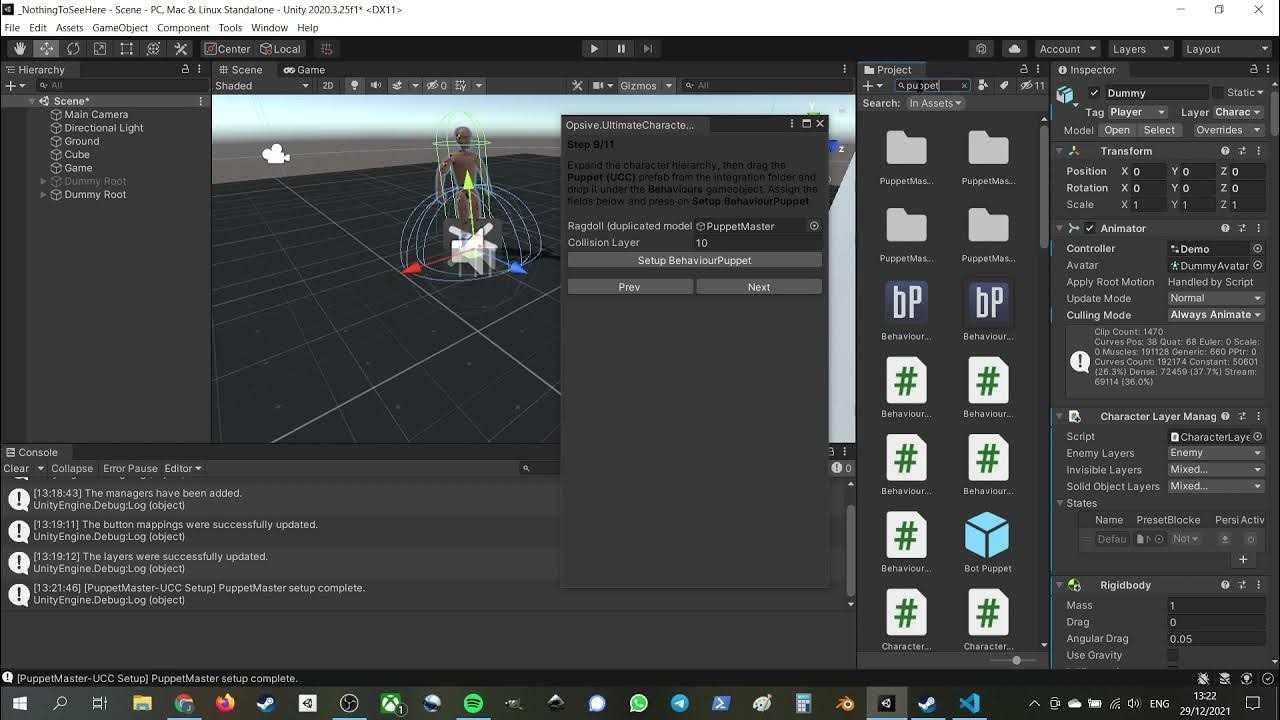 Ultimate Character Controller with Puppet Master: character jitter ...