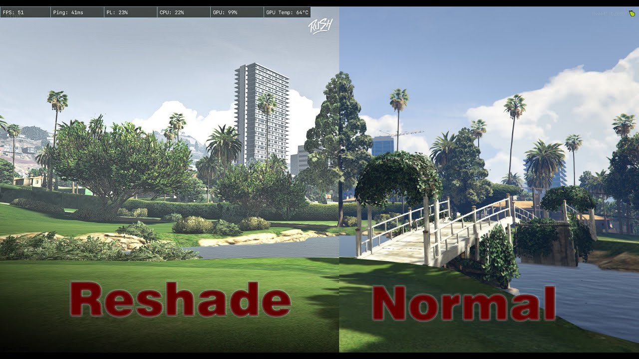 Mod gráfico E-NVE - Como instalar reshade no FIVEM / GTA RP - YouTube