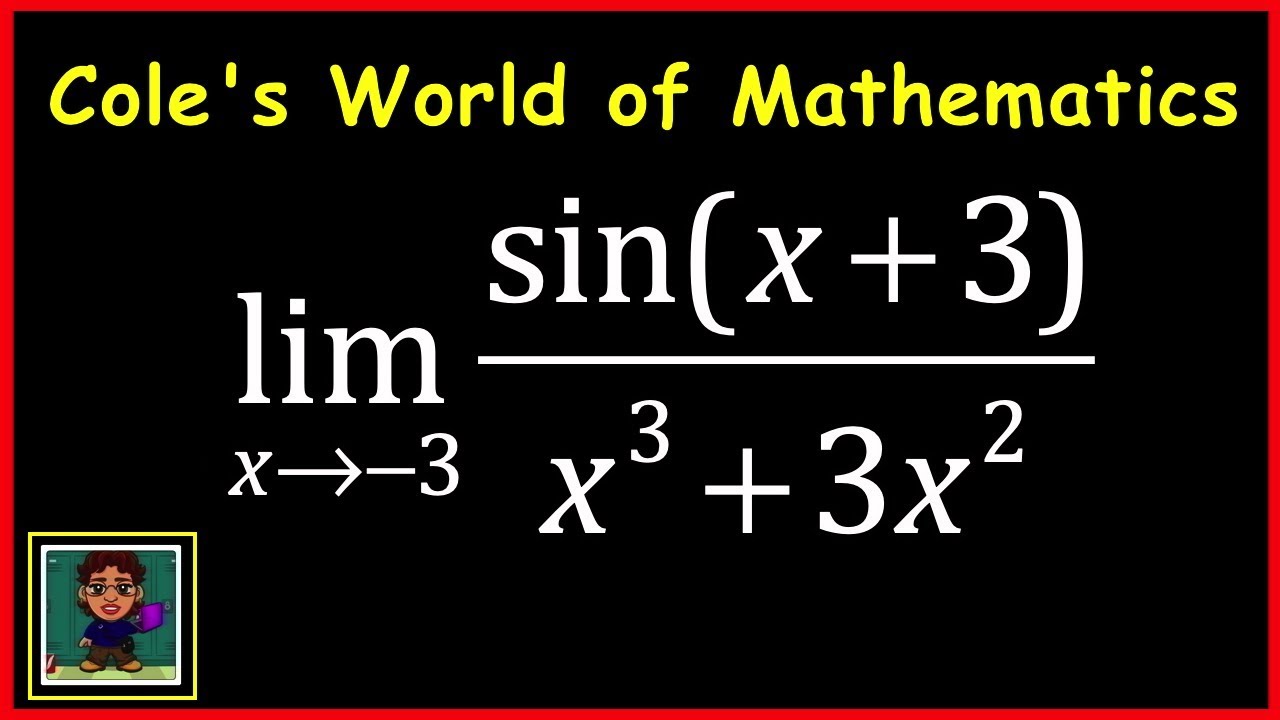 Limit Of Sin x 3 x 3 3x 2 Calculus Trig Limits YouTube limit-of-sin-x-3-x-3-3x-2-calculus-trig-limits-youtube