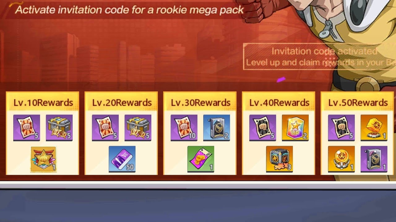 Gift Code Player Invitation(Mei 2022) | OPM The Strongest - YouTube