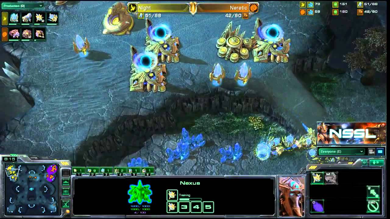 NSSL - Group Phase A - Group 7 - Neretic vs. Night - Game - 3 - YouTube