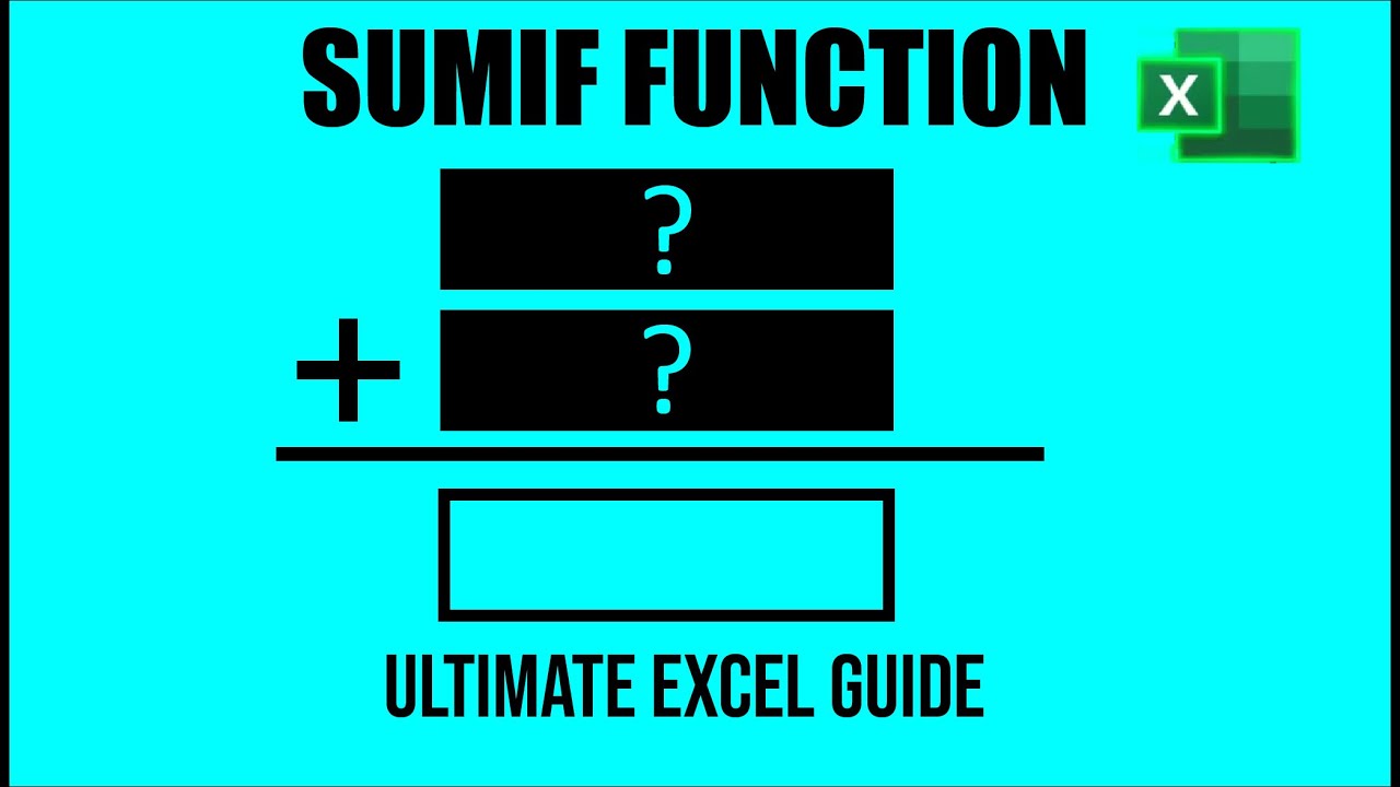 Master The Sumif Function In Excel A Step By Step Guide For Beginners