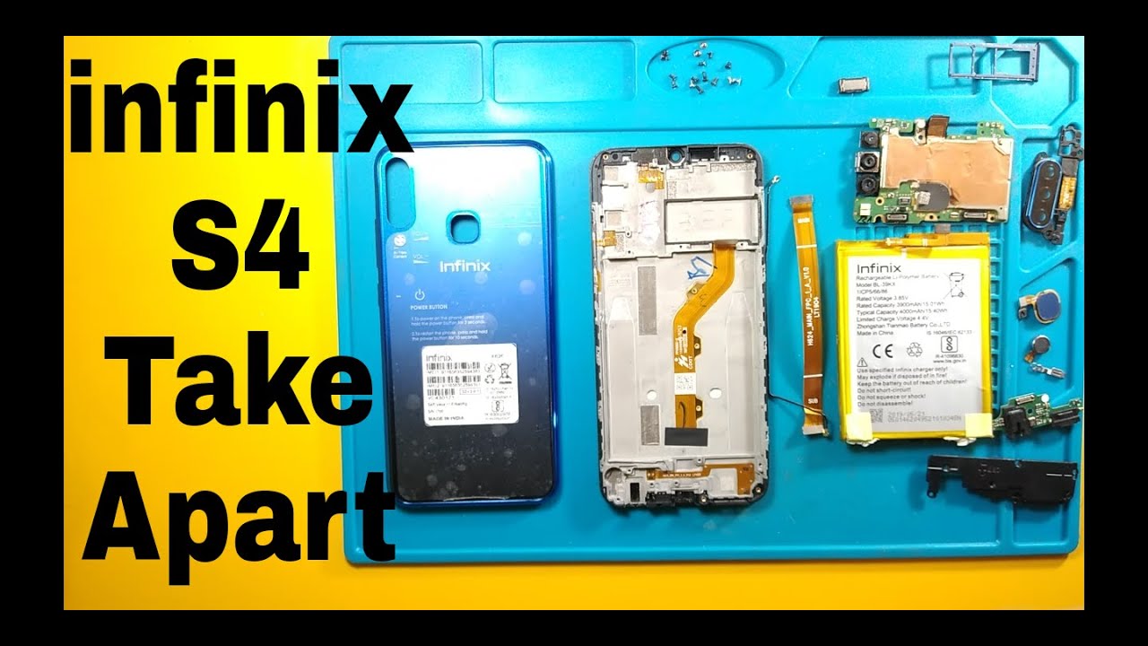 infinix s4 (x626) teardown | disassemble | take apart - YouTube