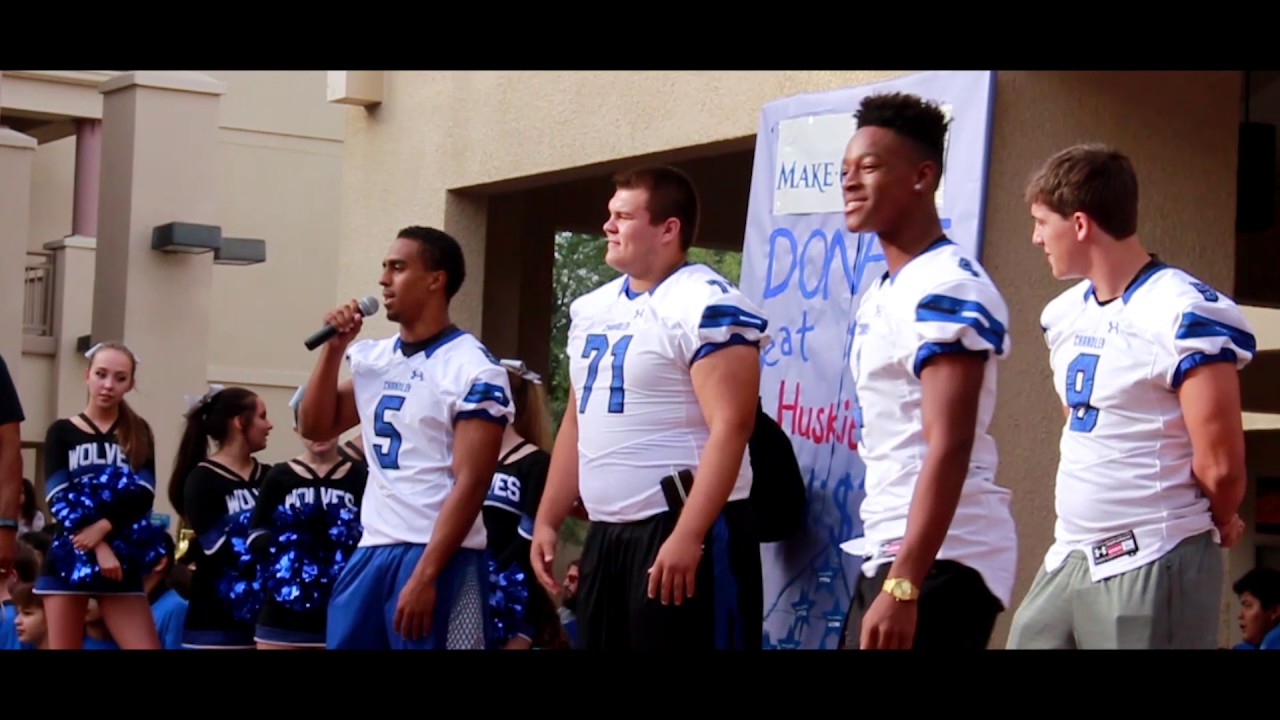 Chandler High Wolves Football | Playoff Opener - YouTube