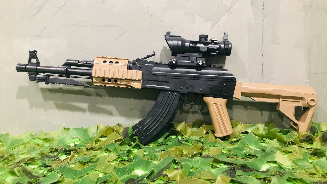 ปืนเจล : M762 เด็ก แต่ลูกเล่นมันเด็ด ความแรงเด็ด รวมๆแล้ว Wowwww ...