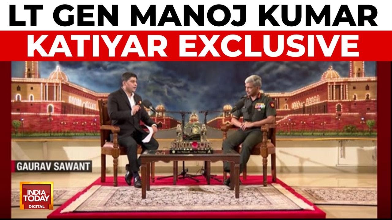 Chakravyuh with Gaurav Sawant | Lt Gen Manoj Kumar Katiyar Exclusive ...