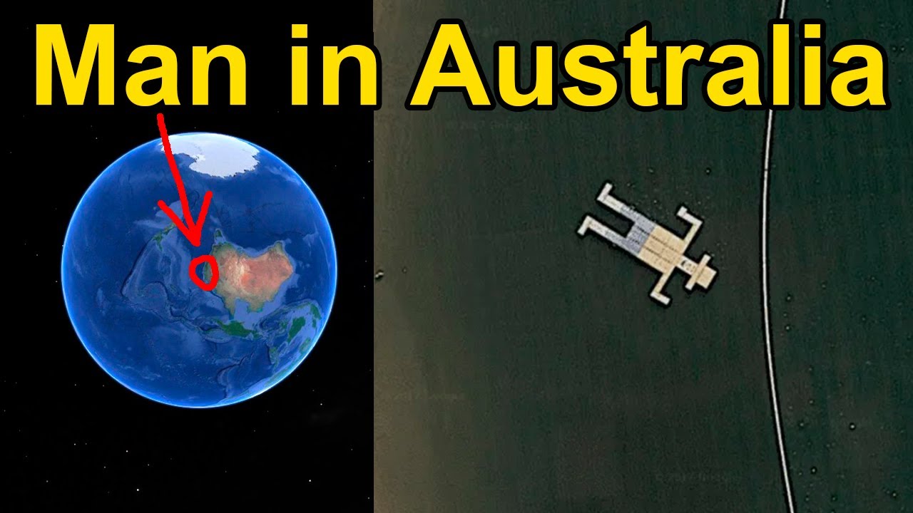 I Found Waving Man in Australia 👨 On Google Earth - YouTube