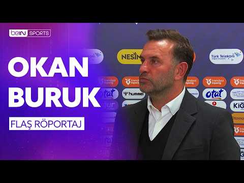 Samsunspor - Galatasaray Maç Sonu Teknik Direktör Okan Buruk'un Açıklamaları