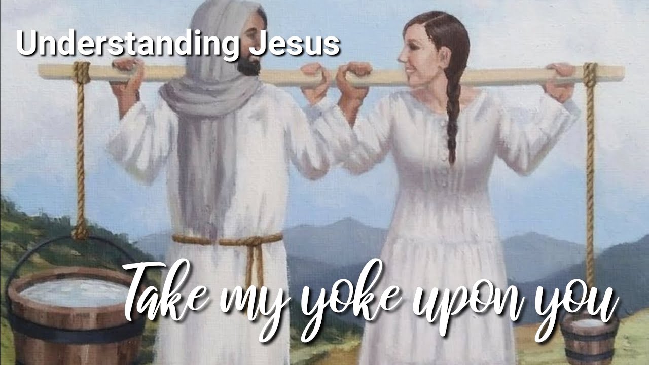 Take my yoke upon you... #bibleverse #god #jesus - YouTube