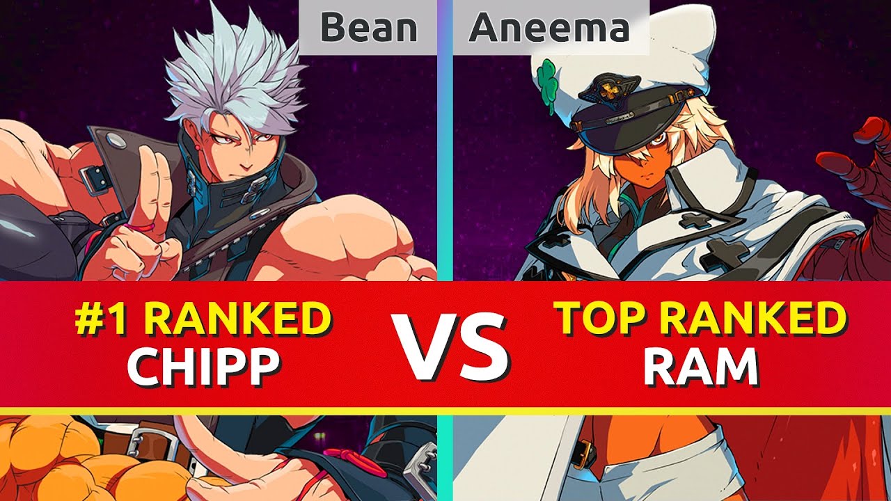 GGST Bean (#1 Ranked Chipp) vs Aneema (TOP Ranked Ramlethal). Guilty ...