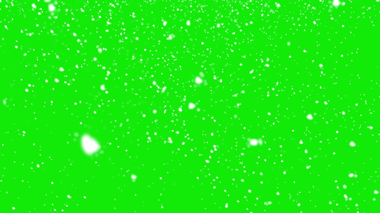 Snow overlay Green Screen Blizzard effect FREE download - YouTube