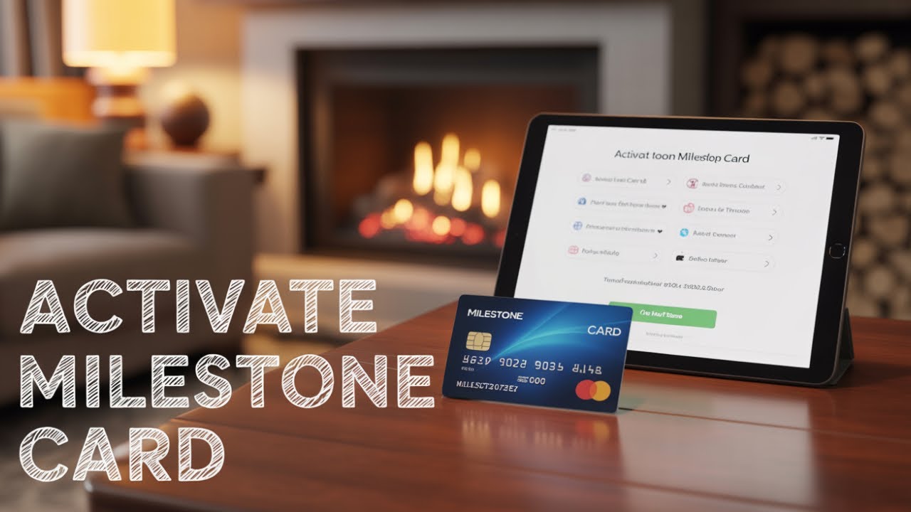 How to Activate Your New Milestone Card – Complete Instructions - YouTube