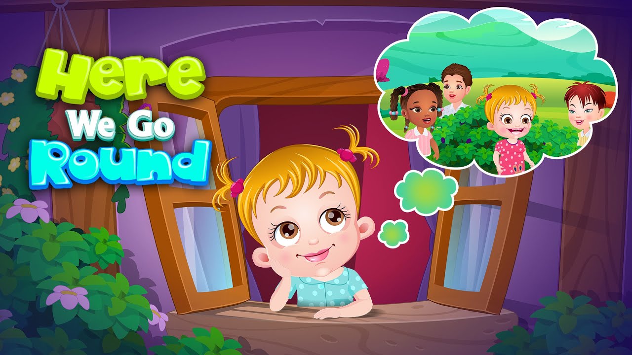 Here We Go Round - The Best Nursery Rhymes | Baby Hazel Songs for Kids ...