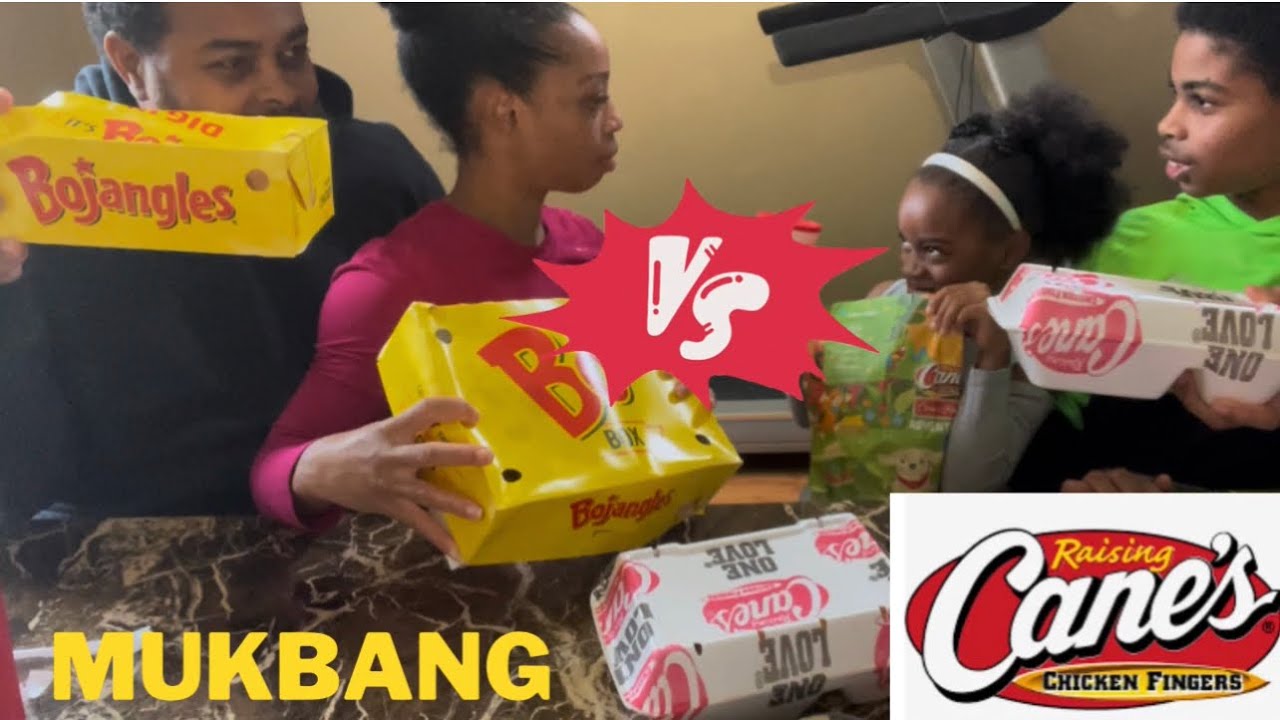 Bojangles vs Raising Canes🍗😋#reviews #chicken #mukbang - YouTube