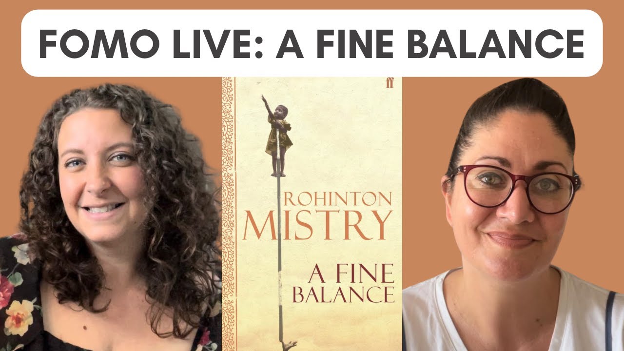 A Fine Balance by Rohinton Mistry | FOMO Book Club Live - YouTube