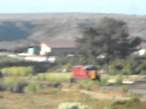 Camp Pendleton Railroad GP9u locomotive on siding - YouTube
