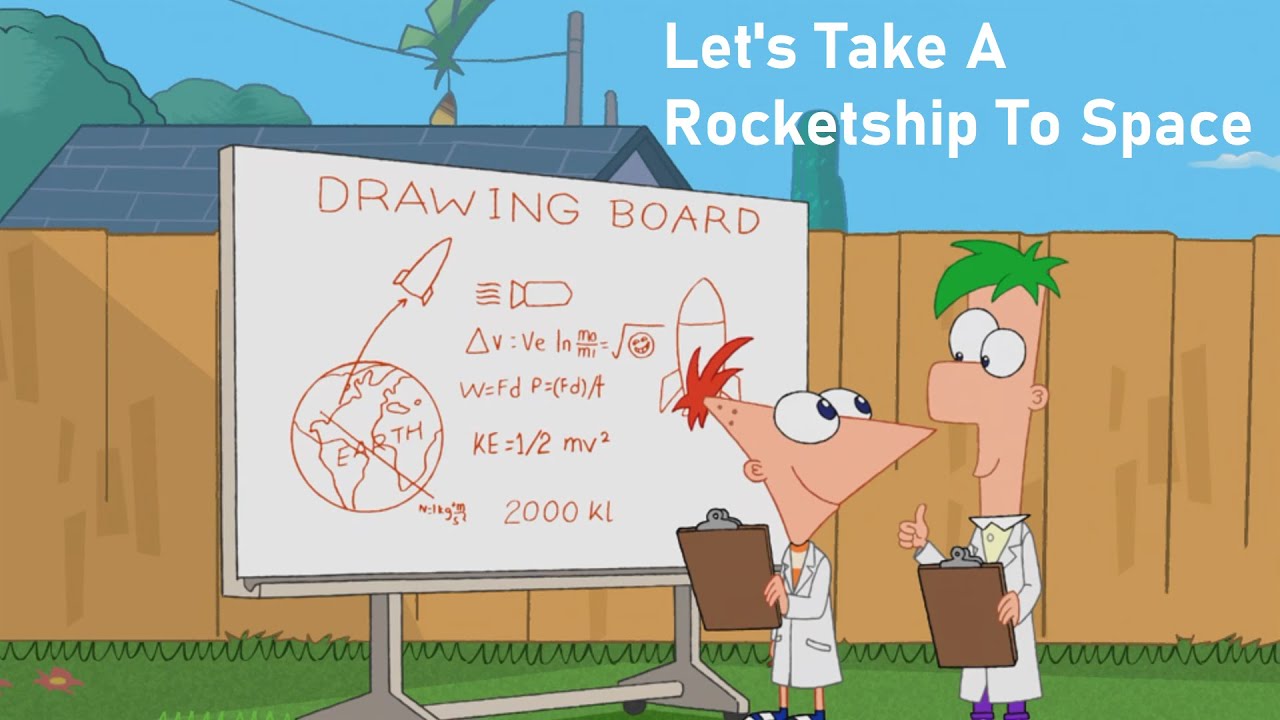 Phineas and Ferb - Let's Take a Rocket Ship to Space - YouTube
