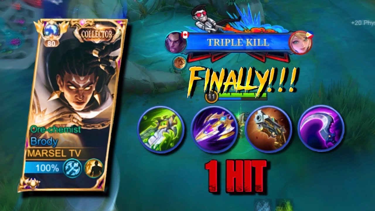 FINALLY‼️BRODY ONE SHOT IS HERE(100% broken) BRODY BEST BUILD - YouTube