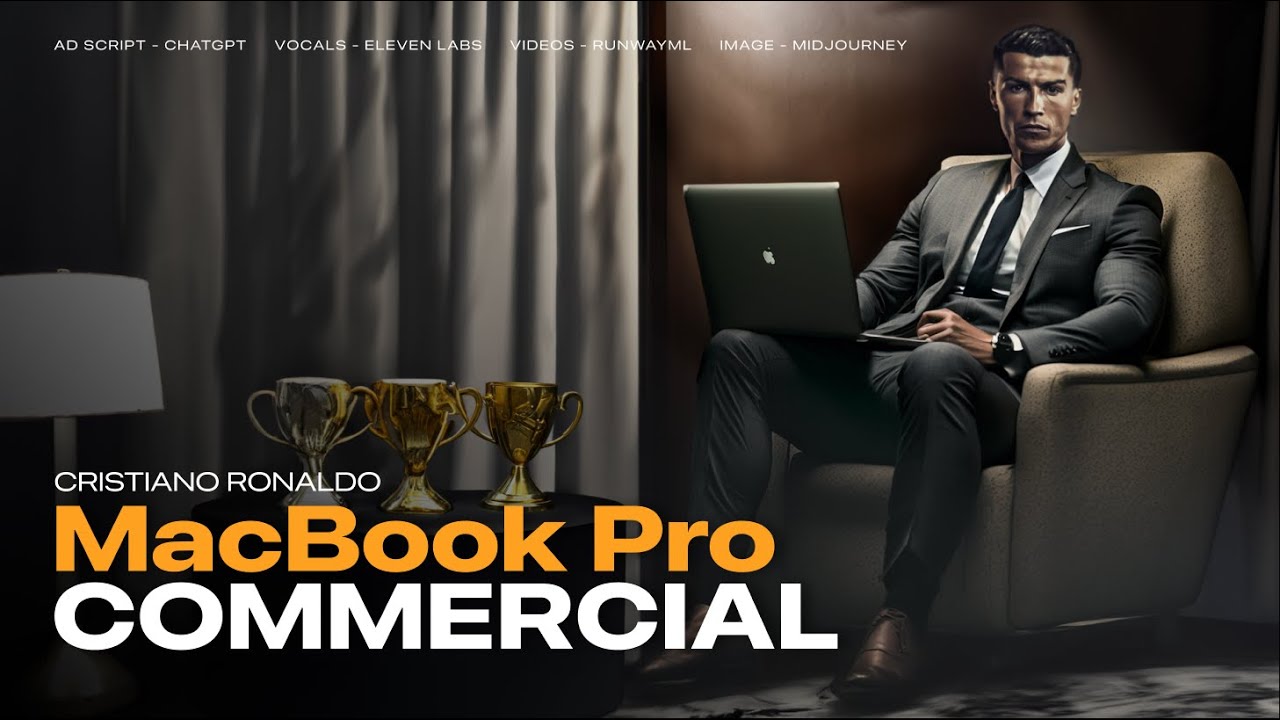 I asked AI to make a Cristiano Ronaldo MacBook Pro commercial - YouTube