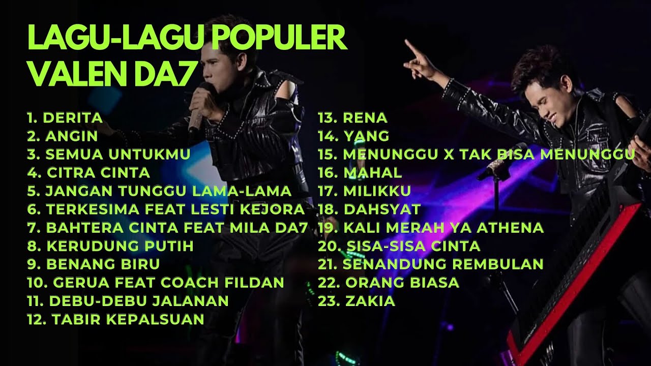 VALEN DA7 FULL ALBUM LAGU-LAGU POPULER 2025 | DA7