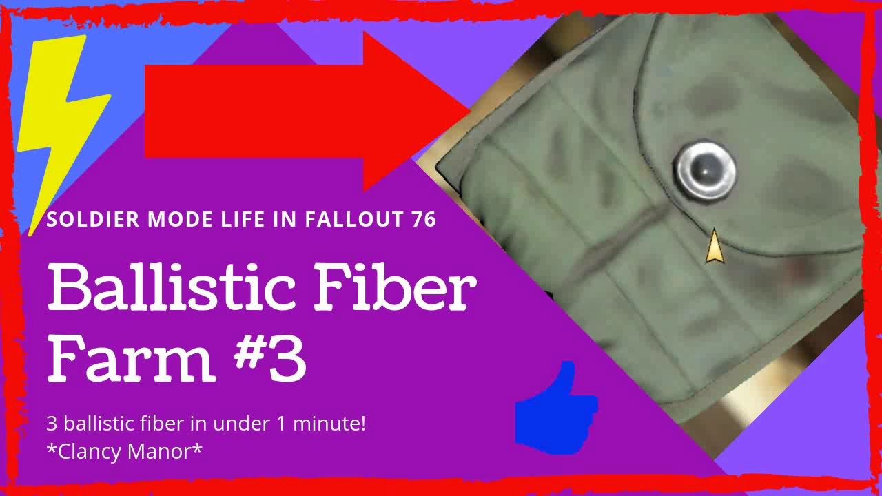 Where Do I Farm Ballistic Fiber in Fallout 76? Location #3 Clancy Manor ...