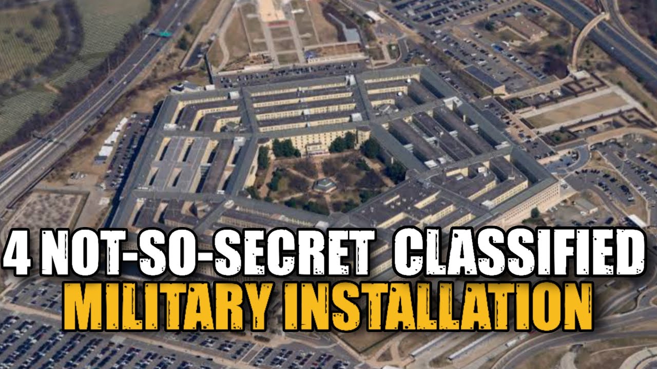 4 Not So Secret Classified Military Installations - YouTube