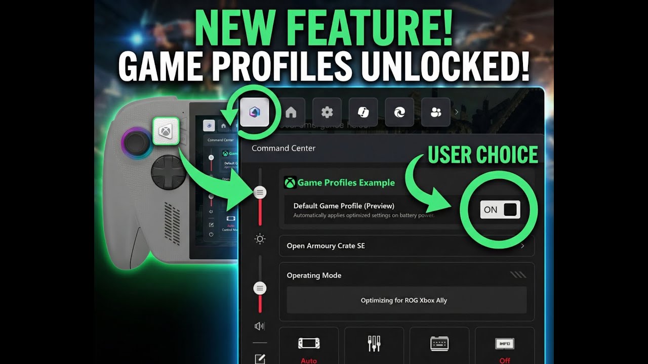 ROG Xbox Ally X Game Profiles Guide: Fix Stuttering & Battery Drain ...