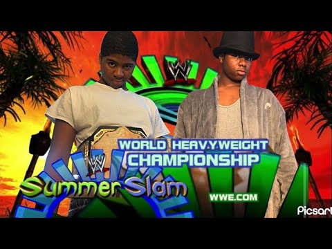 WWE SummerSlam “2007” Main Event match card - YouTube