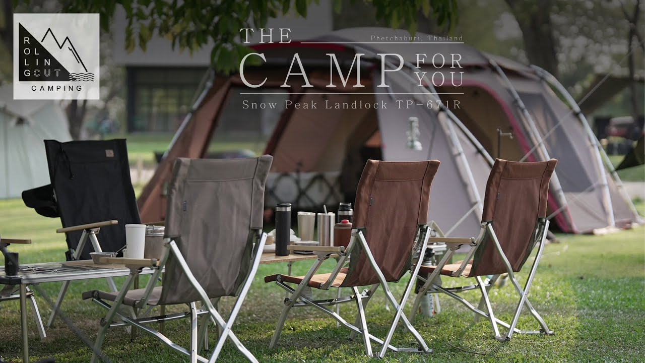 ROLLING OUT CAMPING @The CAMP for you / Snow Peak Landlock / Entry 2 ...