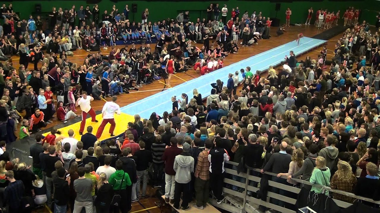 Ollerup OD-Dag 2012 Tumbling landsholdet del 2 - YouTube