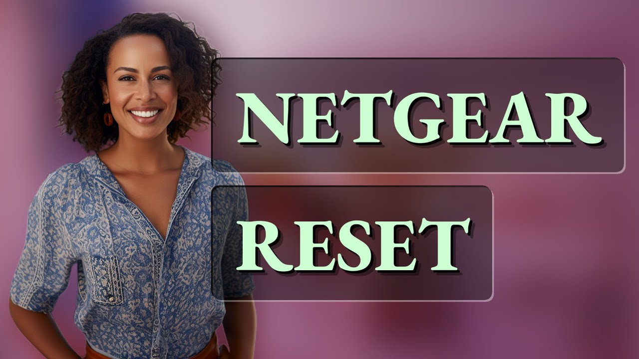 Where Is the Reset Button on a Netgear Router? - YouTube