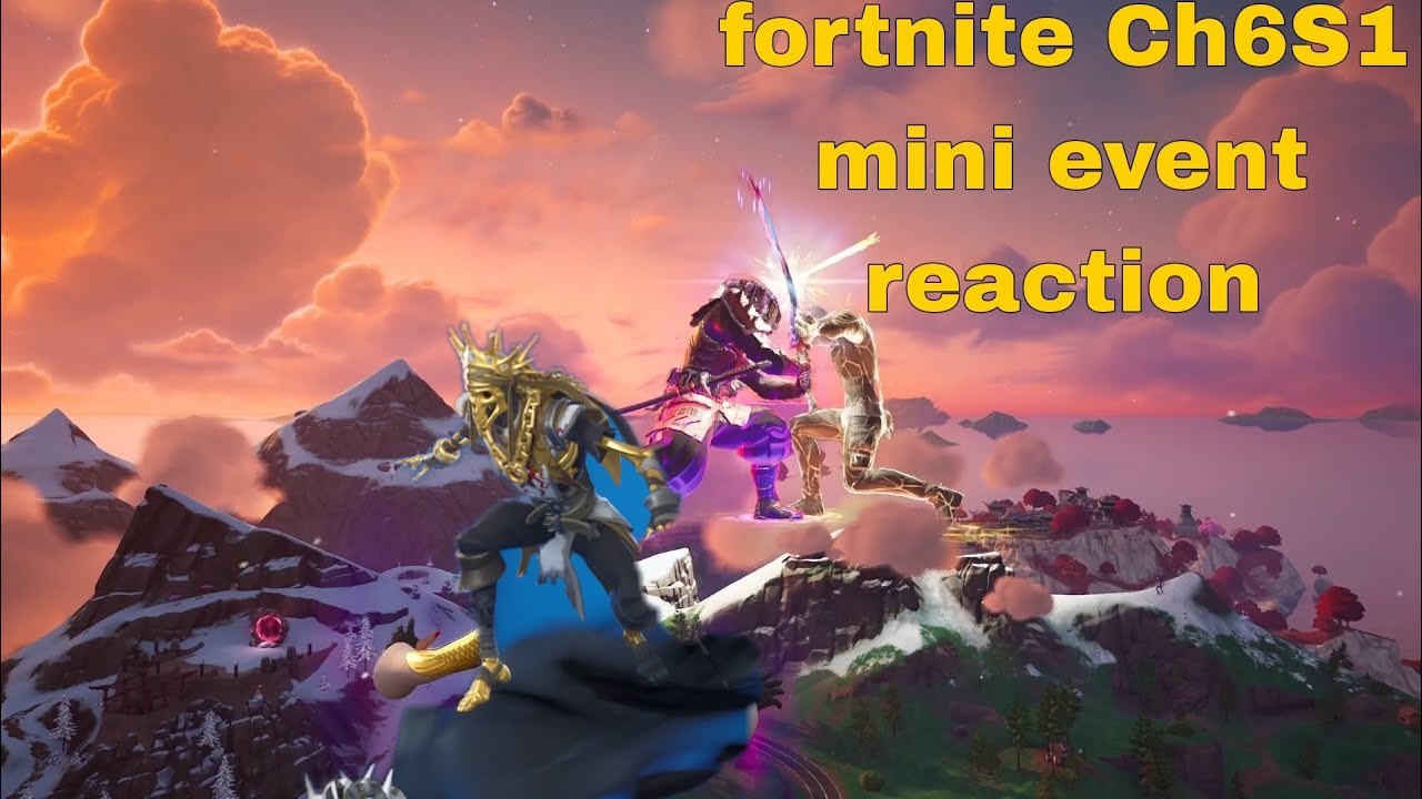 fortnite Diago's portal mini event reaction - YouTube