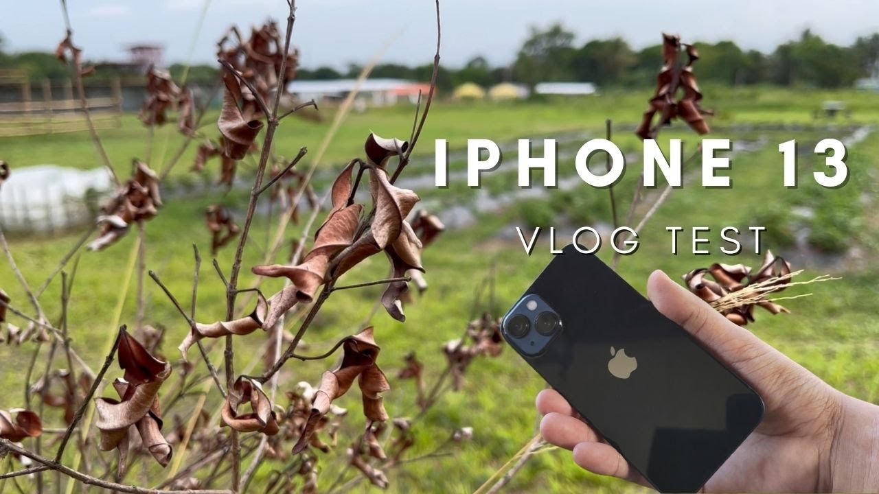 I started filming using IPhone 13 | Vlog Test - Philippines - YouTube