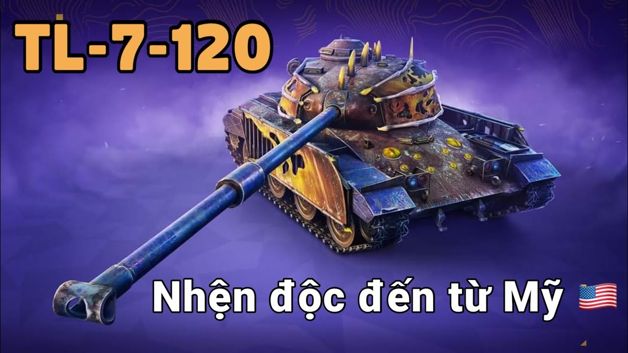 TL-7-120 - Nhện độc đến từ Mỹ 🇺🇸 / World Of Tanks Blitz / Wot Blitz ...