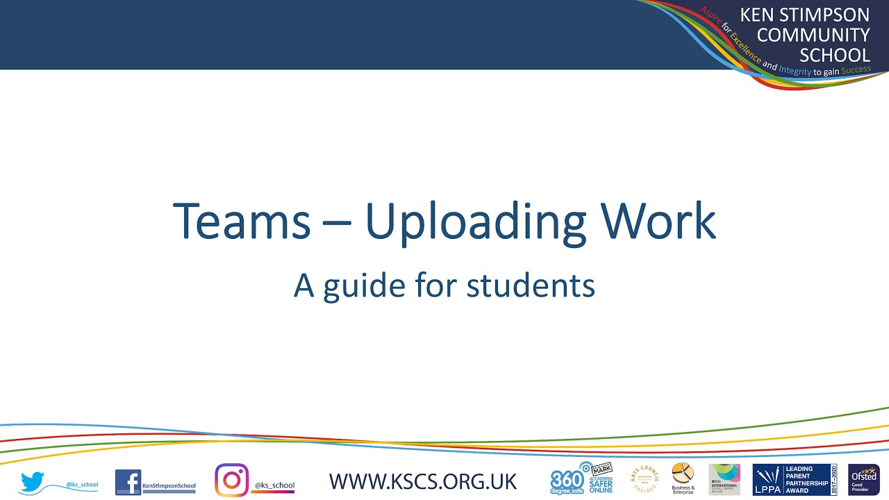 Teams - A Students Guide to Uploading Work - YouTube