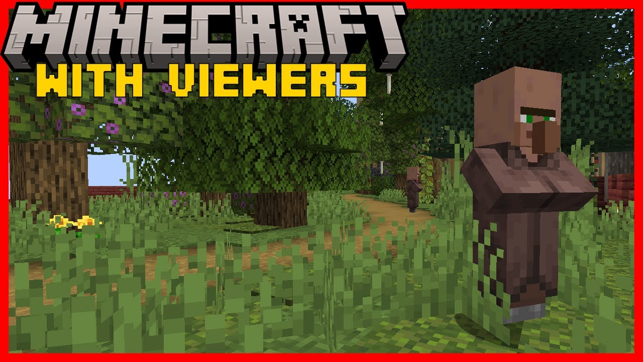 MINECRAFT PLAYING WITH VIEWERS LIVE STREAM! COME JOIN! - YouTube