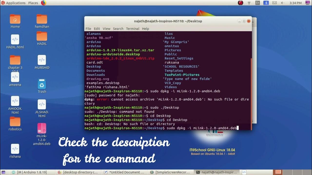 How to install mblock mlink 2 in ubuntu | Upload arduino code to the arduino board using mlink 2 ...