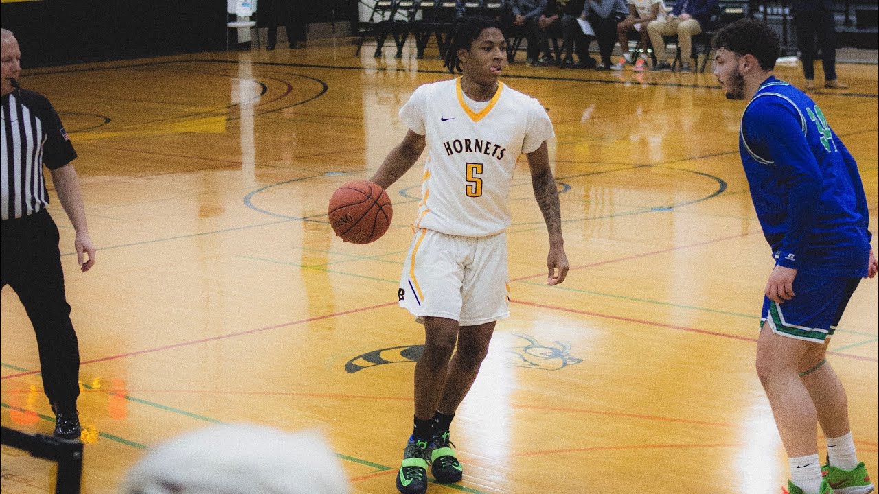 Tyace Thompson 2022-2023 SUNY Broome Hornet Highlights - YouTube