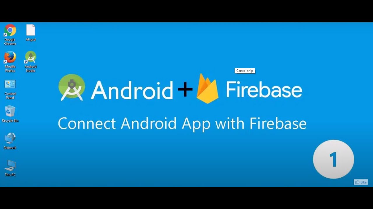 How To Connect Android With Firebase Database Part 01 Android And 6140