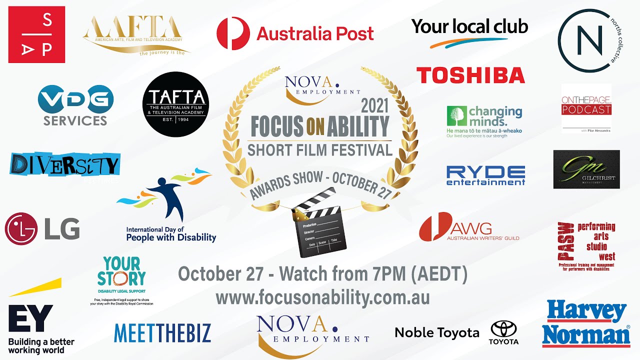 2021 Focus on Ability Film Festival Awards Show - YouTube